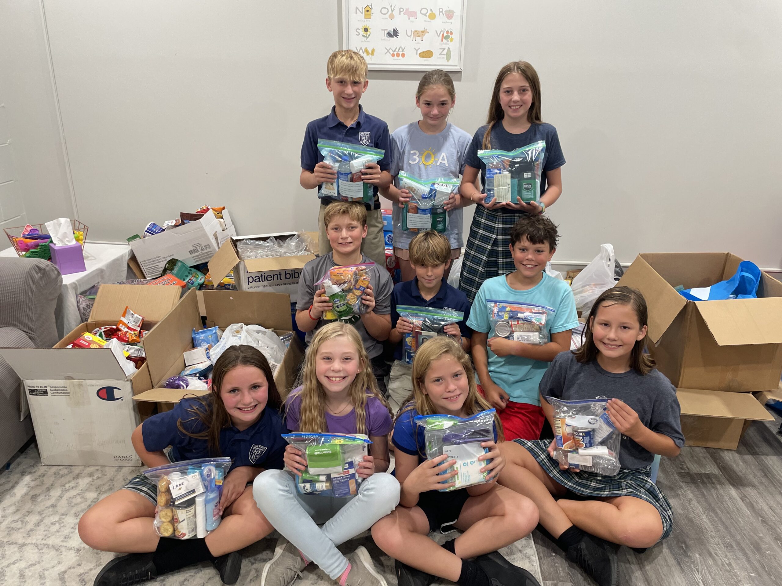 Helping the Homeless - August Service Project - Holy Trinity Catholic ...