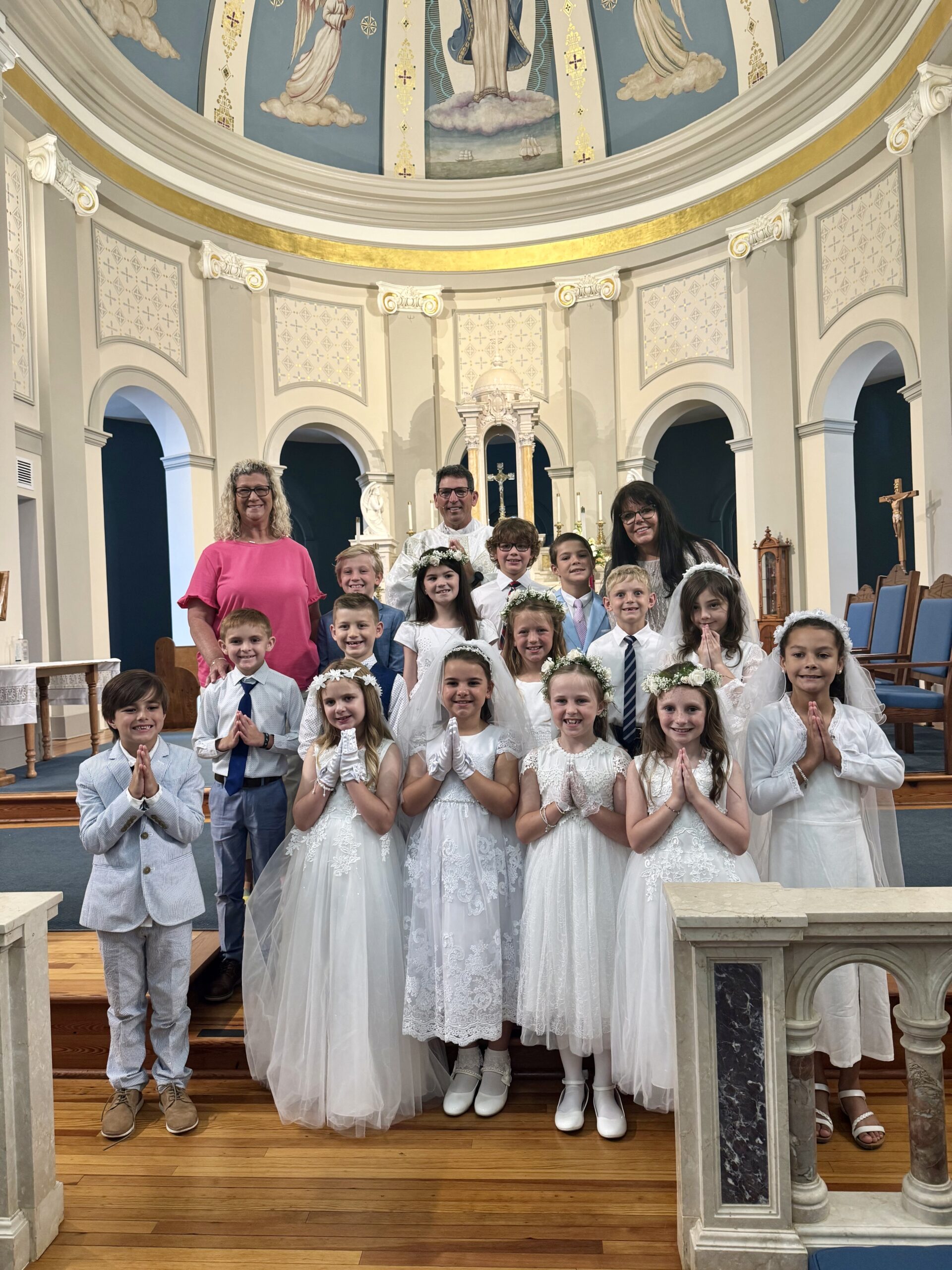 Second Grade Celebrates Holy Communion - Holy Trinity Catholic School